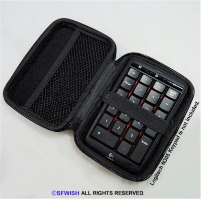 NEW EVA Hard Storage Case for Logitech N305 Wireless Number Pad/Keypad ...