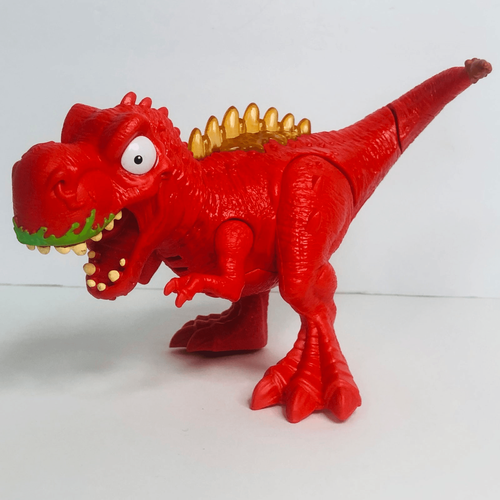 zuru smashers mega light up dino t. rex lights and sound red dinosaur ...