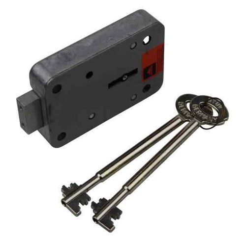 STUV Safe Lock Cablox VDS Double Bitted High Security -2 x 120mm Keys ...