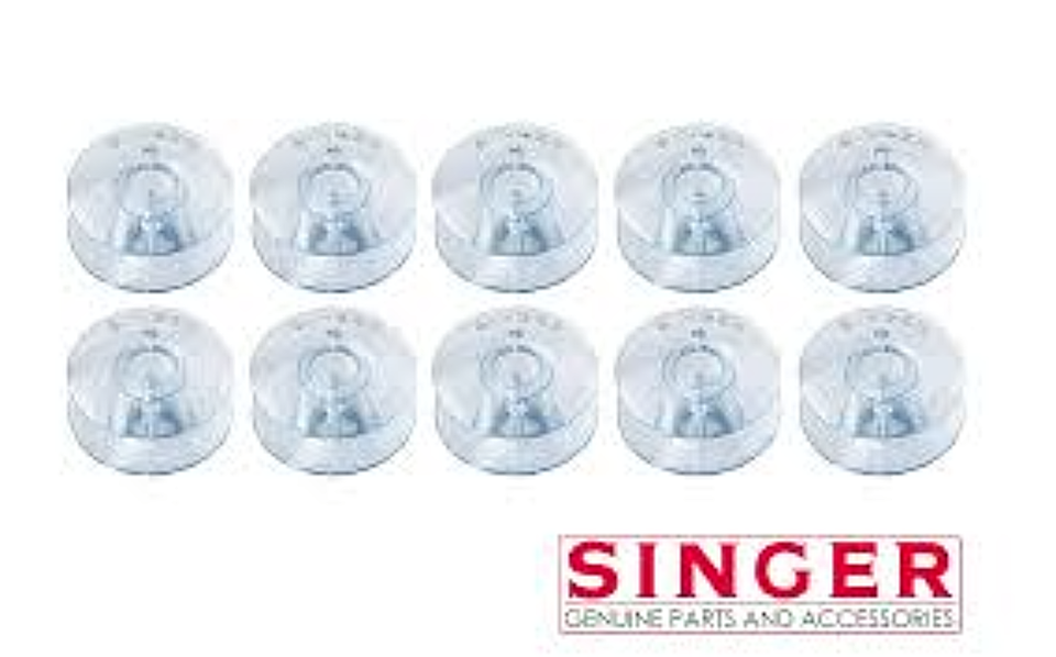 SINGER 66K, 99K Sewing Machine PLASTIC Drop In BOBBINS For OLDER SINGER ...