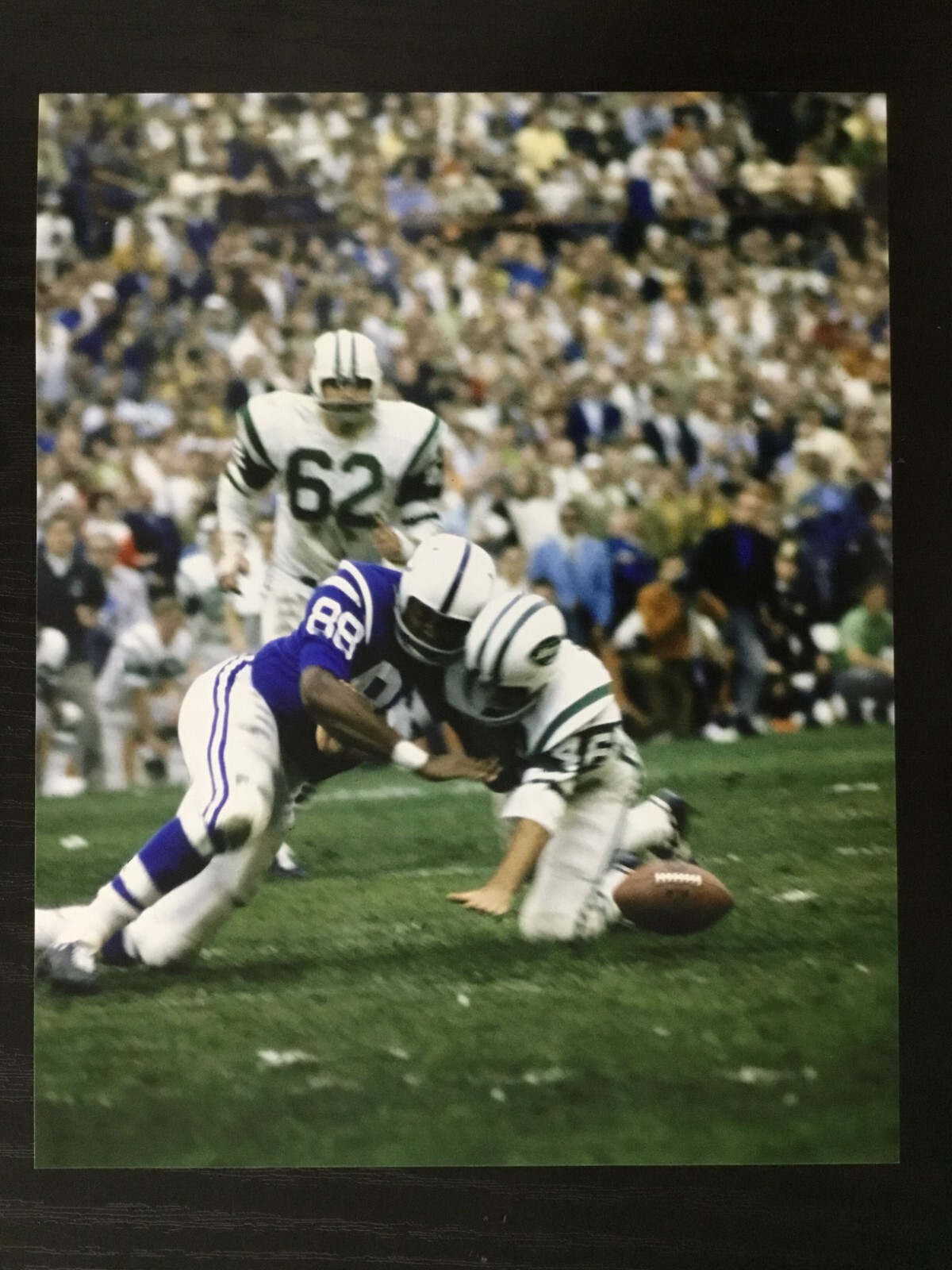 Bill Baird No. 46 New York Jets Football 8x10 Color Photo | eBay