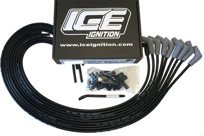ICE PRO 100 9 mm Leads V8 DIY Kit - LS Coils, 90 Deg Coil & 45 Deg ...