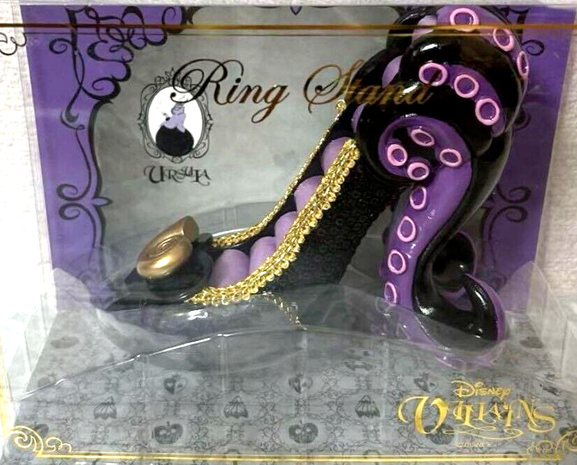 Disney Store Limited Ariel The Little Mermaid Ursula Villains Ring ...
