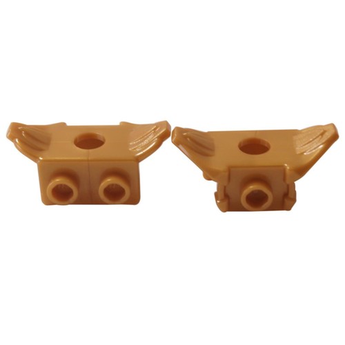 2 LEGO Minifigure Armor Shoulder Pads with Front Stud and 2 Back Studs ...