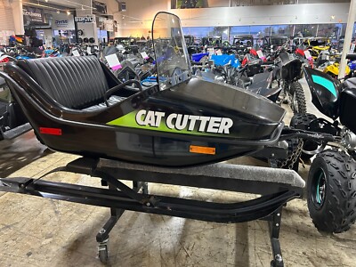 RARE CAT CUTTER PULL BEHIND SLED | eBay