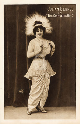 Julian Eltinge, Female impersonator 4 RPPC Photo Postcard COPY | eBay