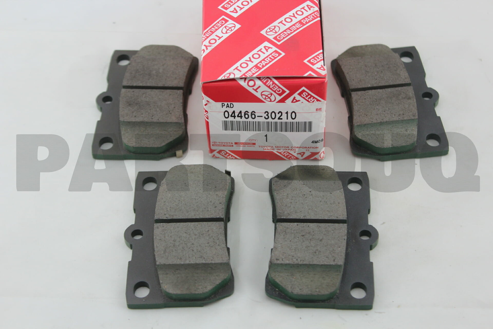 0446630210 Genuine Toyota PAD KIT, DISC BRAKE, REAR 04466-30210 | eBay
