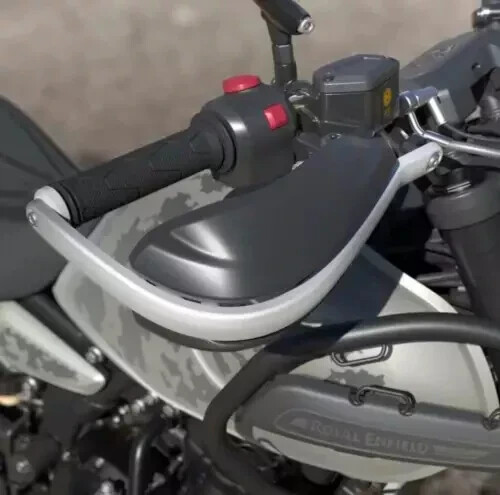 RALLY HAND GUARD BLACK KIT FIT FOR ROYAL ENFIELD NEW HIMALAYAN 450 | eBay