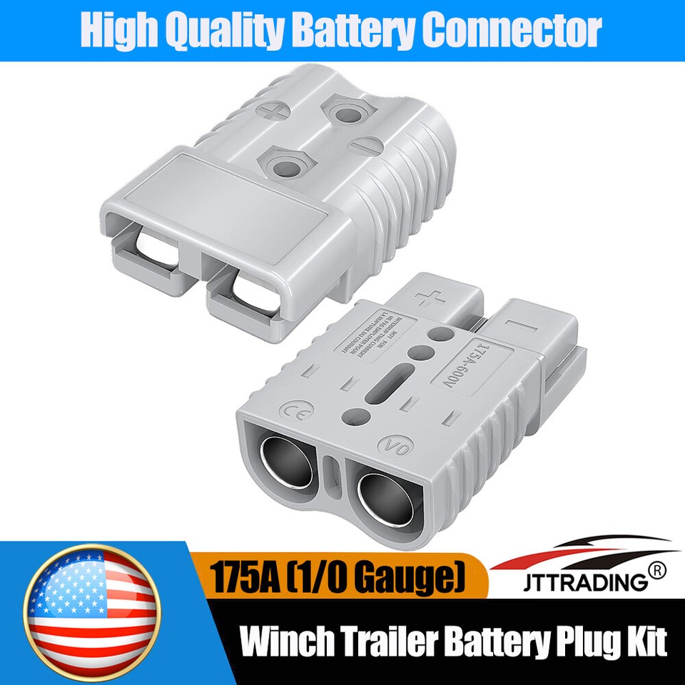 350Amp Battery Quick Connect/Disconnect Connector 12V Wire Harness Plug ...