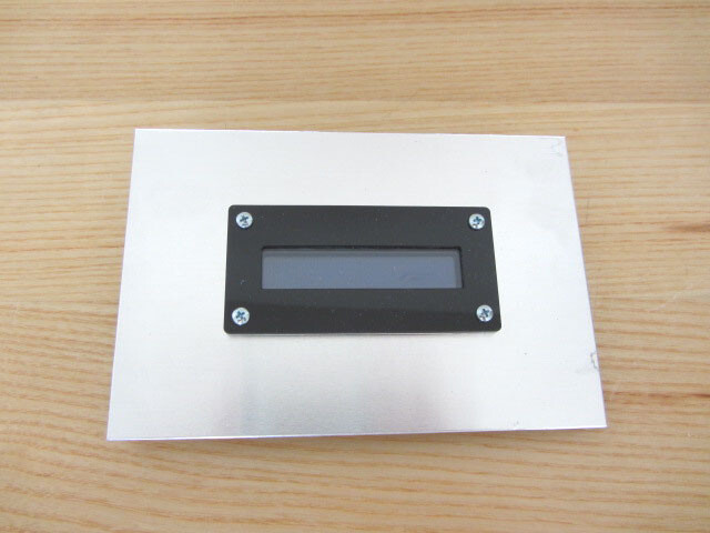 Bezel and Clear Backplate for 16x2 LCD Character Display No precise cut ...