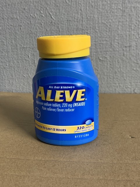ALEVE Pain Reliever Fever Reducer Caplets - 320 Count for sale online ...