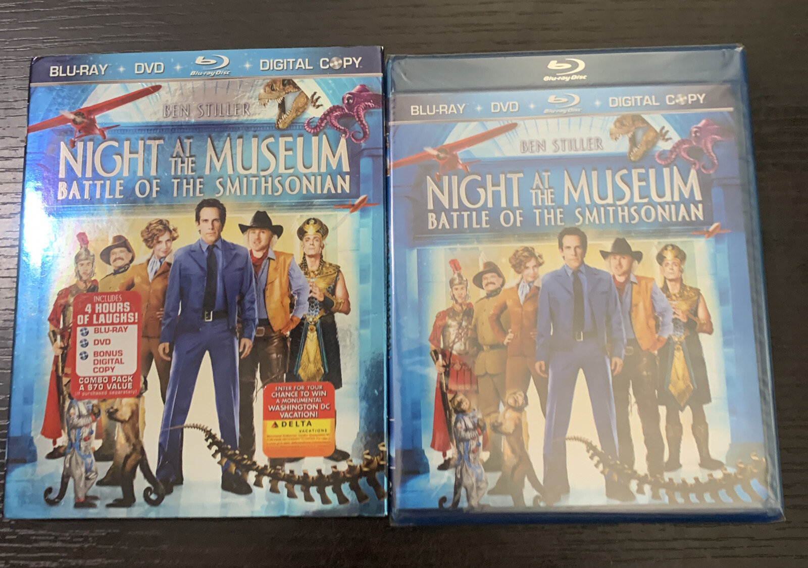 Night at the Museum: Battle of the Smithsonian (Blu-ray/DVD,2009,3-Disc ...
