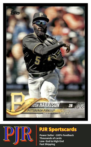 2018 Topps #471a Josh Harrison Pittsburgh Pirates EXTRA 35% OFF 4+ | eBay