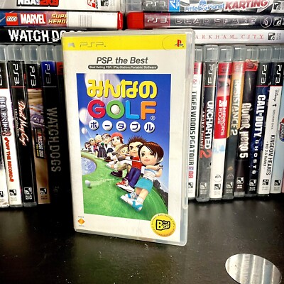 Minna no Golf Portable (Sony PlayStation Portable, PSP) Region Free ...