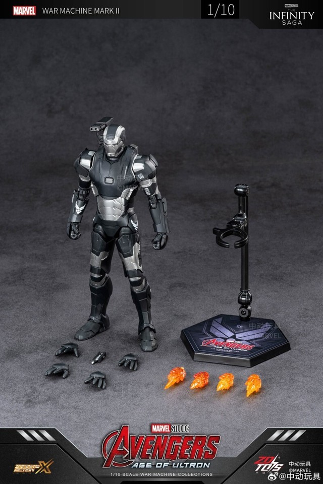 New ZD Toys 1/10 IRON MAN MK15 MK16 MK2 MARVEL Action figure instock | eBay