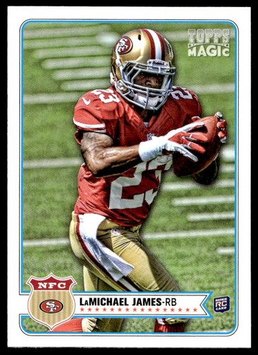 2012 Topps Magic 153 LaMichael James 49ers Rookie Football Card | eBay