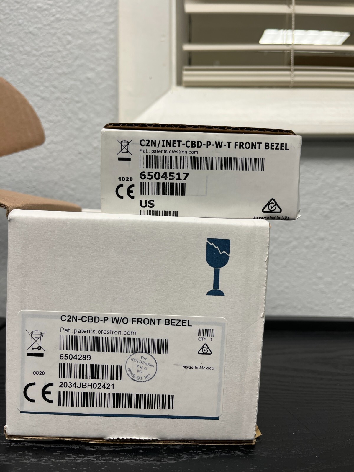 Crestron C2N-CBD-P Cameo Standard Mount Keypad with Front Bezel ...