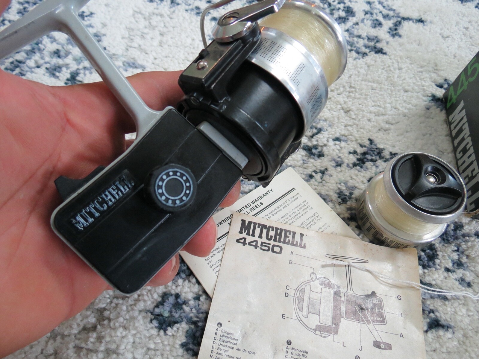 Mitchell 4450 fishing reel France (lot#17720) | eBay