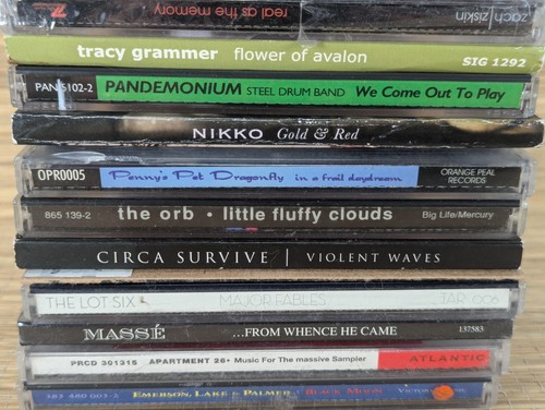 Lot of 20 CDs Obscure Titles Artists Mixed Conditions Rock Indie ...