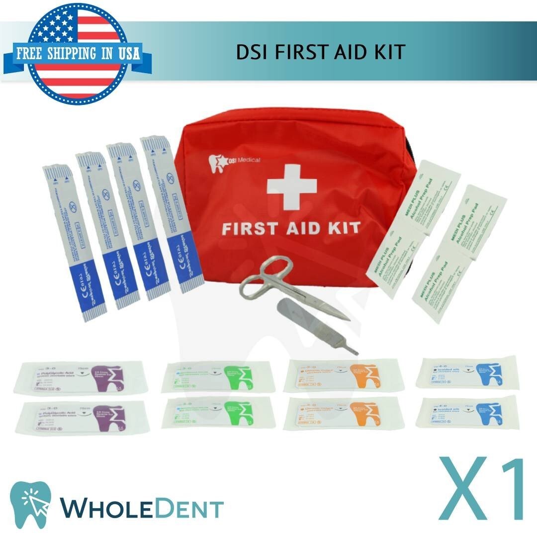 Home First Aid Small Kit Work Car Camping and Hiking Essentials ...