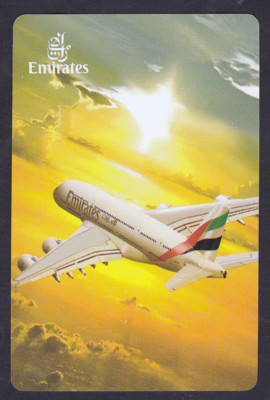 Emirates Airliner single Playing Card | eBay UK