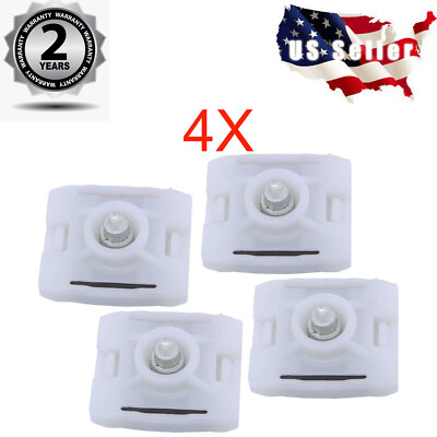for Mercedes W126 1267200142 4X Window Regulator Sliding Retainer Jaw ...
