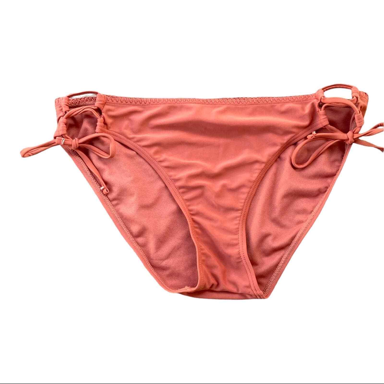 Xhilaration Terracotta Orange Double Loop Tie Side Bi… - Gem