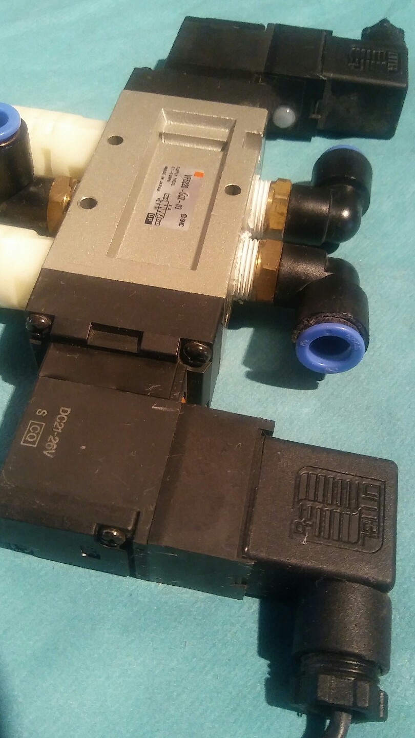 SMC DOUBLE SOLENOID VALVE VF5220-5DZ-03 DC21-26V USED PRODUCT | eBay UK