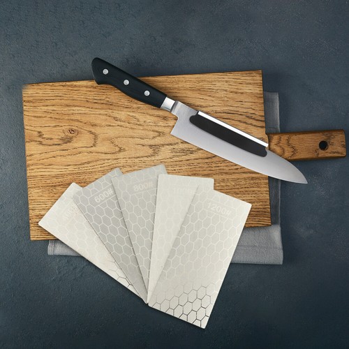 Diamond Sharpening Stone Set 400-1200 Grit Coarse Fine Blunt Chisel | eBay