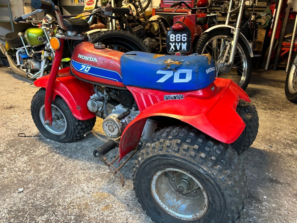 HONDA ATC 70 VERY RARE KIDS TRIKE OFFERS PX MONKEY Z50M DAX QUAD TRIALS ...
