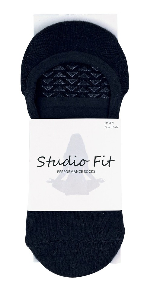 2 Pairs Ladies Non slip Low Cut Invisible Yoga Socks with Straps | eBay