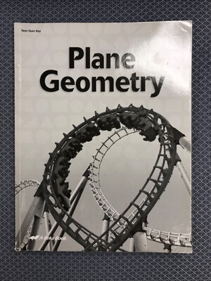 Plane Geometry Test and Quiz Teacher key | eBay