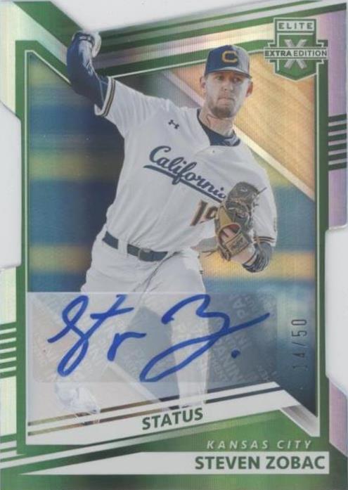 2022 Panini Elite Extra Edition - Steven Zobac #115 Status Signatures ...