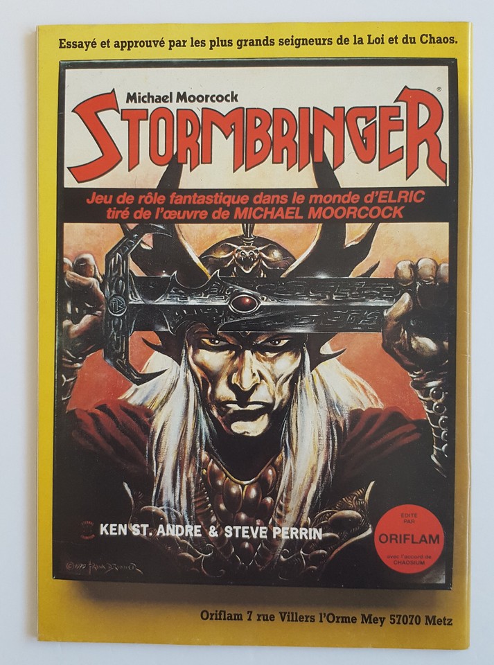 CASUS BELLI #38 RPG MAGAZINE AD&D CTHULHU RUNEQUEST WITH MAP 1987 ...