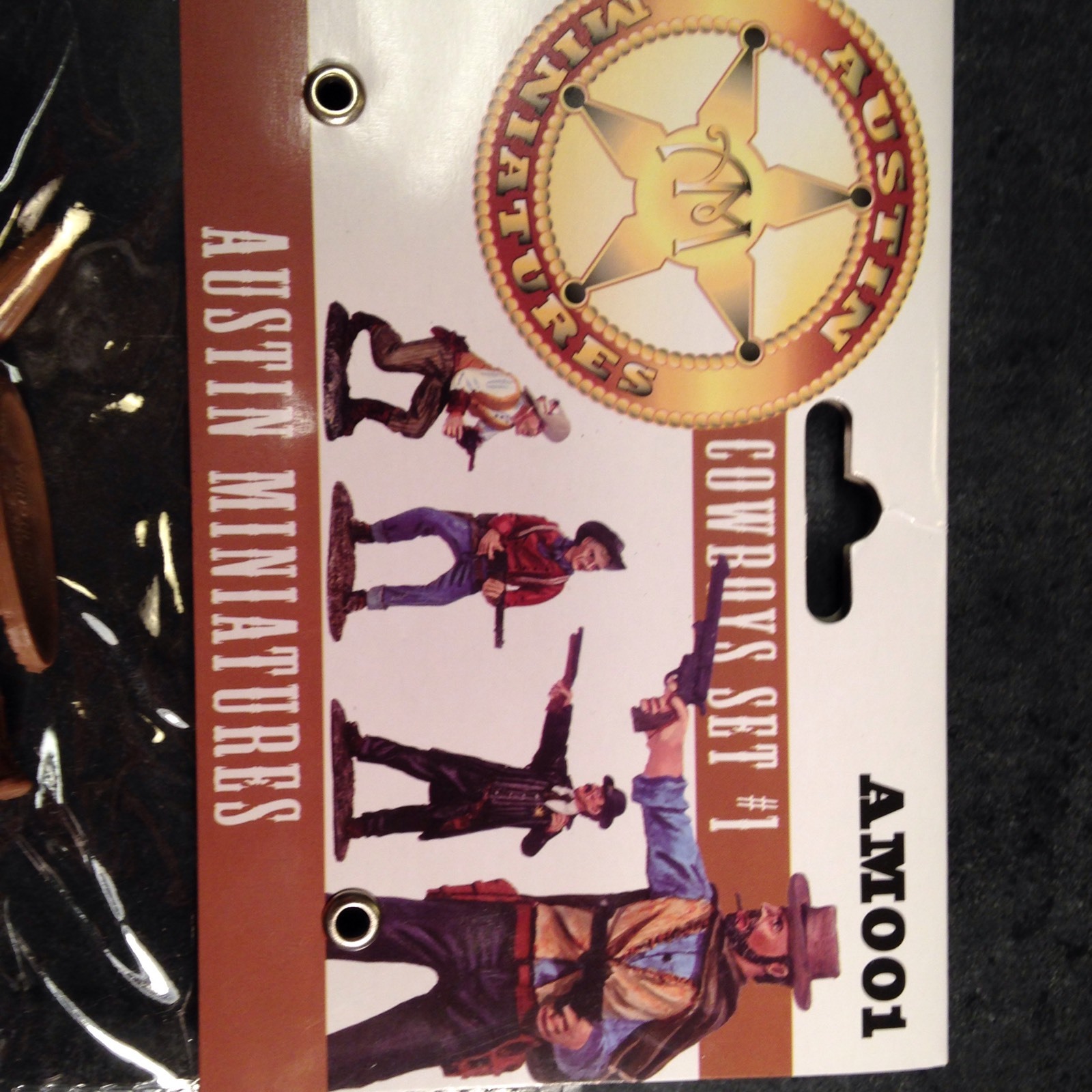 Conte playset TSSD Airfix Marx Austin Miniatures 54mm plastic cowboys ...