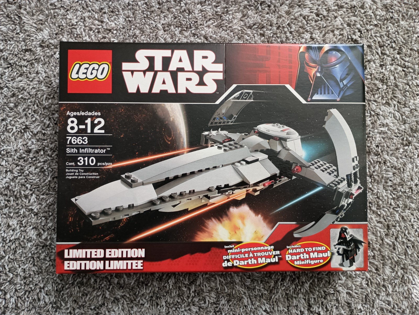 STAR WARS LEGO 7663 Sith Infiltrator LIMITED EDITION - NEW Retired | eBay