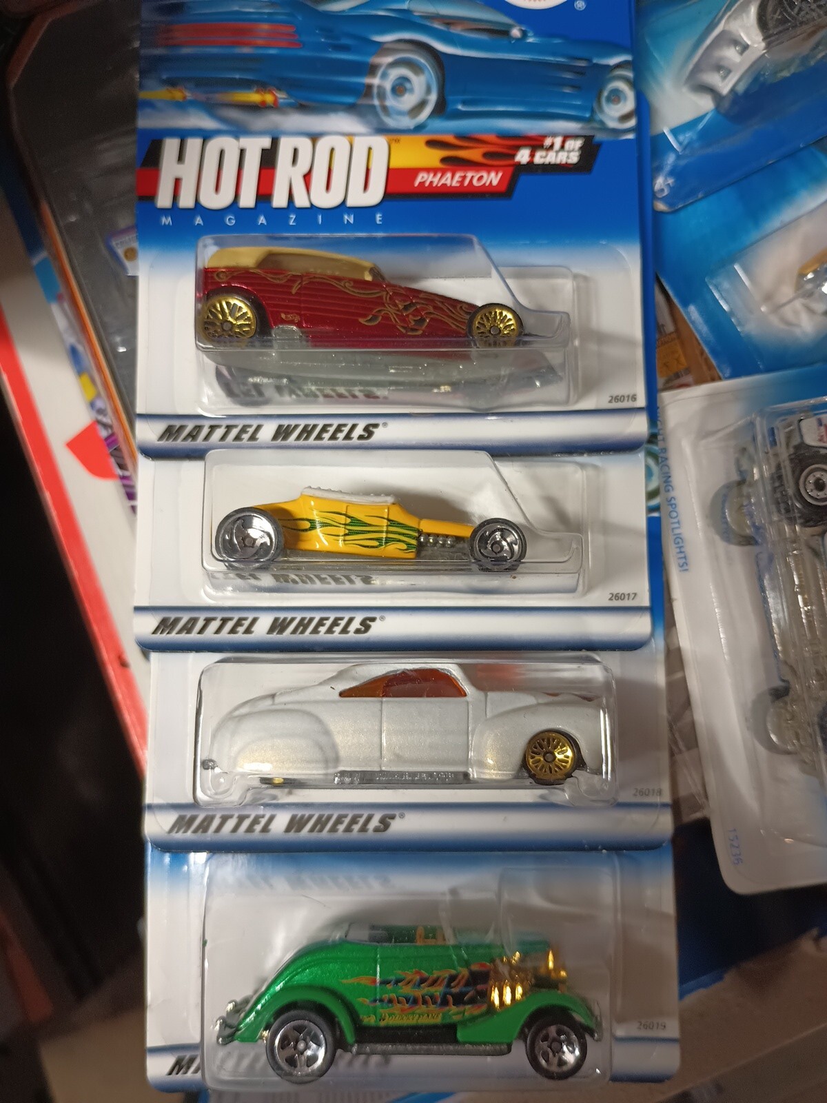 Hot Wheels 2000 hot rod magazine collection - Set Of 4.Tail Dragger ...