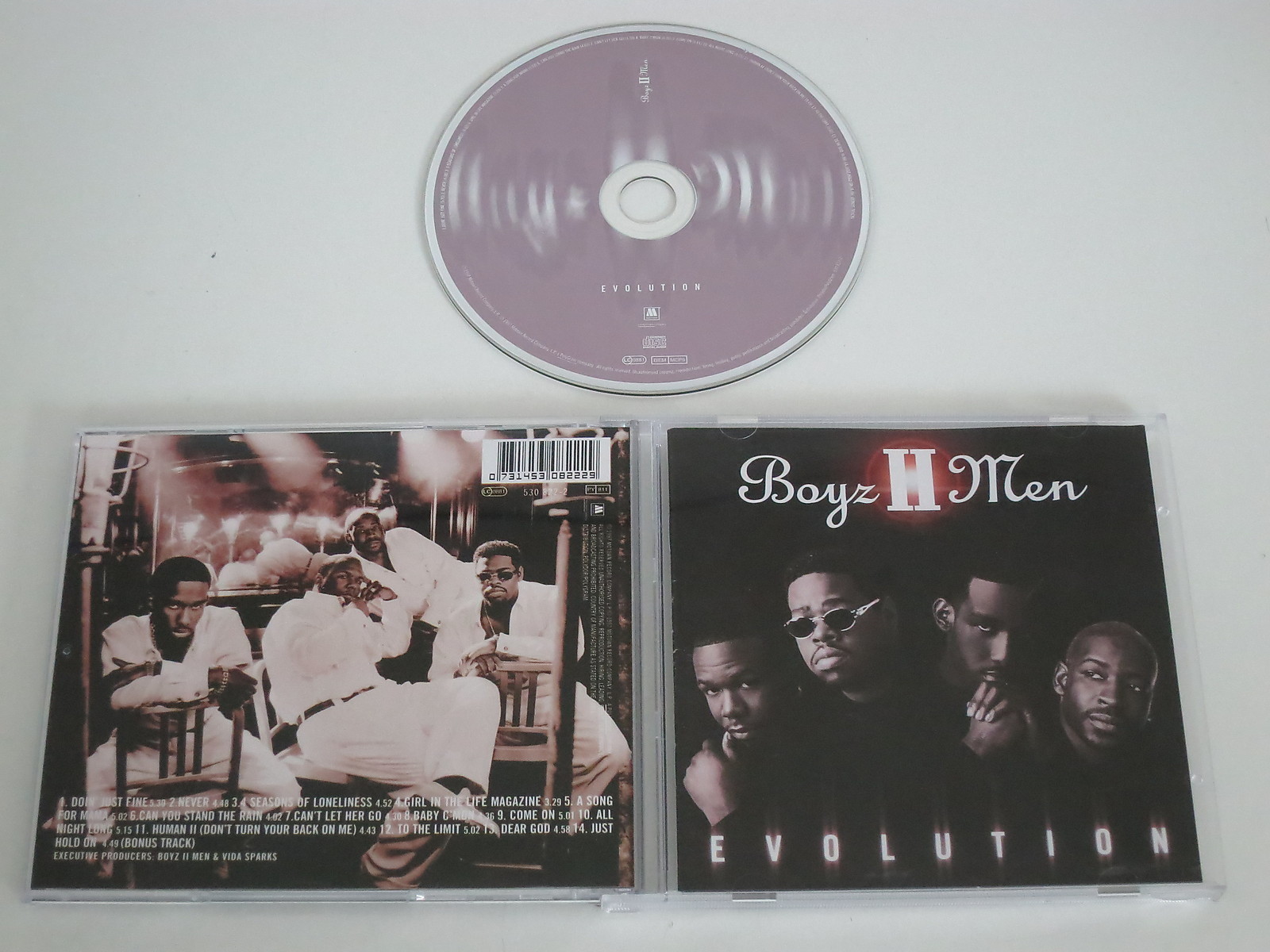 BOYZ II MEN/EVOLUTION(MOTOWN 530 822-2) CD ALBUM | eBay