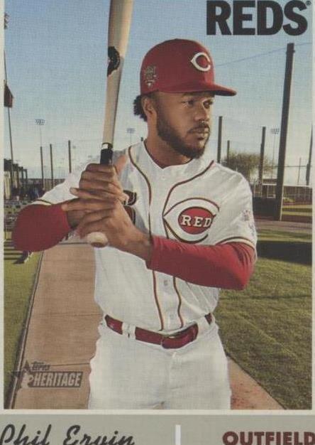2019 Topps Heritage High Number - Phil Ervin #511 (RC) for sale online ...