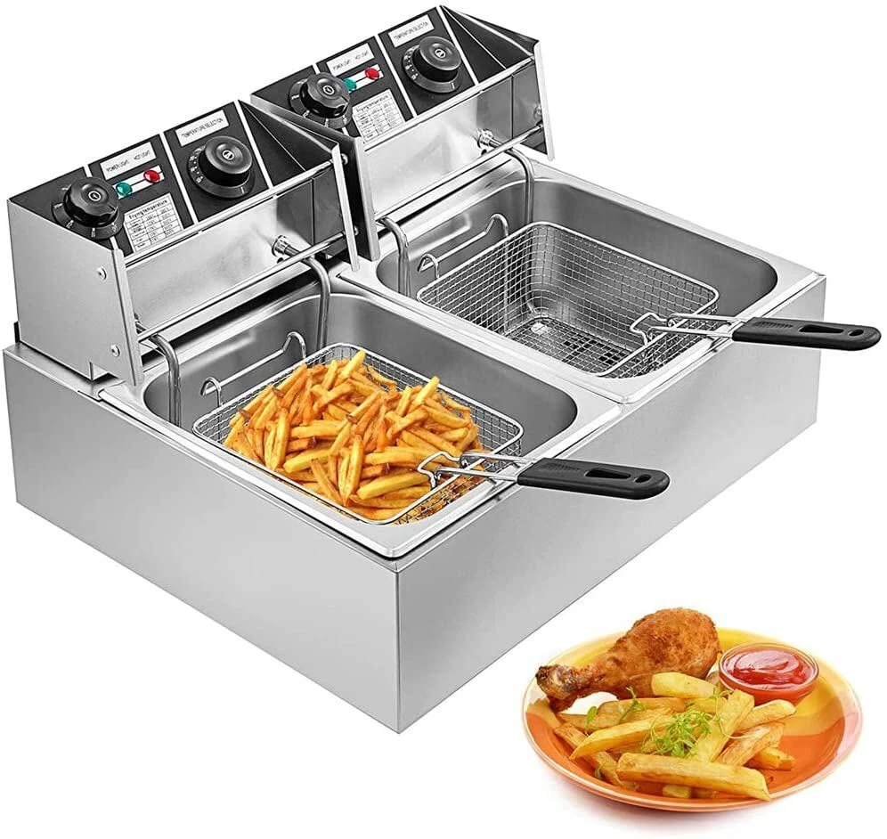 Large Electric Deep Fryer