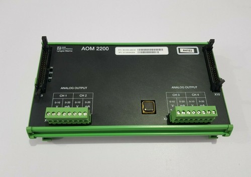 SAM ELECTRONICS LYNGSO MARINE AOM 2200 ANALOG OUTPUT MODULE 810.001.420 ...