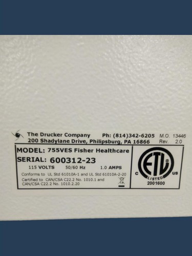 Drucker 755VES Programmable 12-24 Tube Multi-Purpose Centrifuge | eBay