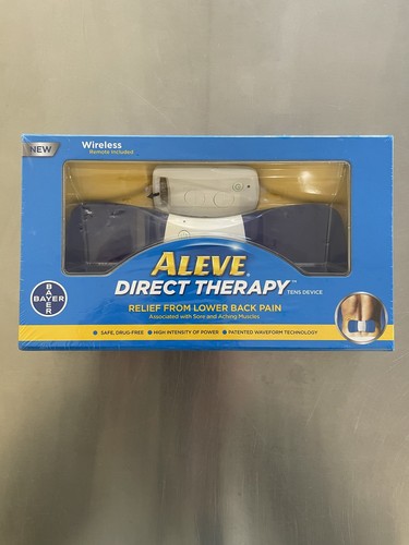 NEW Aleve Direct Therapy Tens Device Wireless Remote Included Pain ...