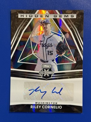 2022 Panini Elite Extra Edition - Hidden Gems Riley Cornelio #HG-RC ...
