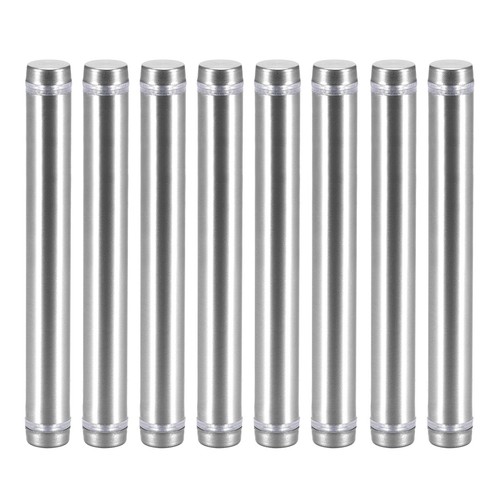 Glass Standoff Double Head Stainless Steel Standoff Holder 12mm x 104mm ...