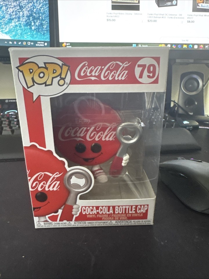Funko Pop! Vinyl: Ad Icons - Coca-Cola Bottle Cap #79 889698530606| eBay