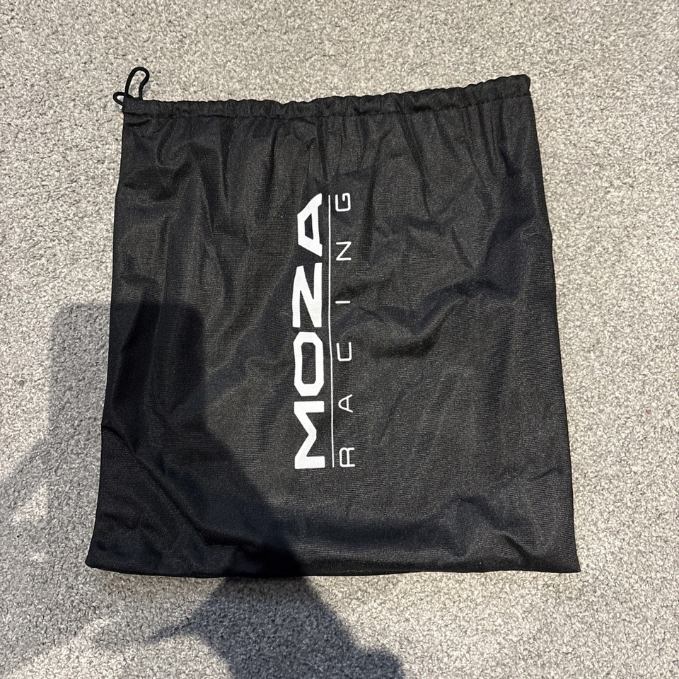 MOZA Racing GS V2P Steering Wheel Microfiber Leather, Faux Leather ...