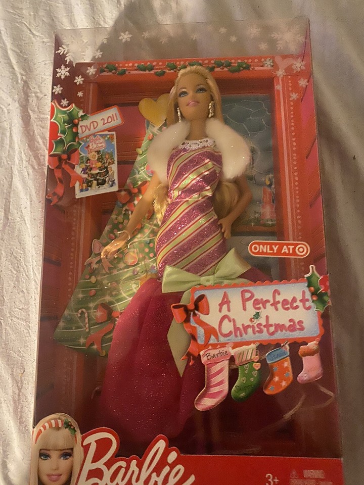 NEW BARBIE A Perfect Christmas Doll - 2011 TARGET Holiday Exclusive ...