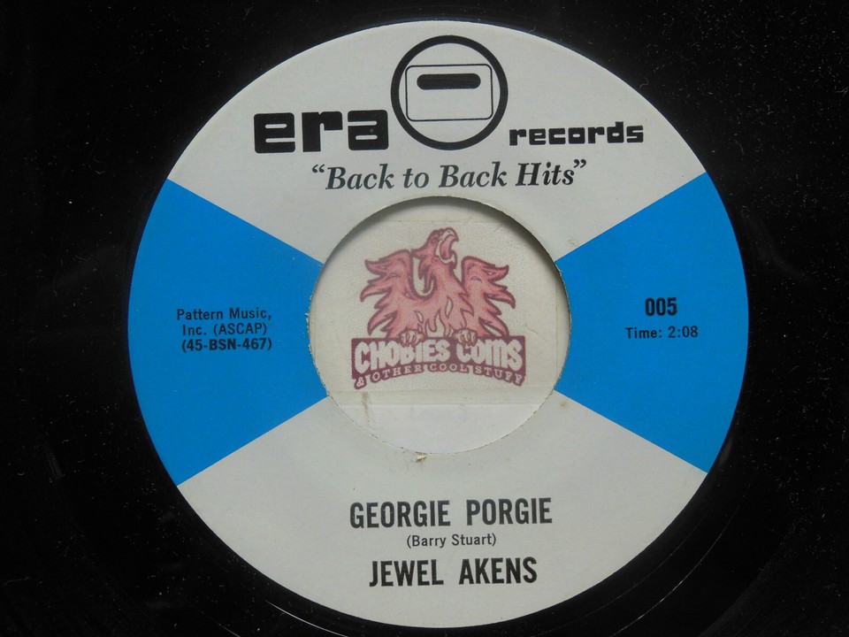 Jewel Akens – The Birds And The Bees / Georgie Porgie, 45 RPM EX (6N ...