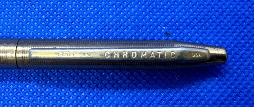 Chromatic Gold Tone Ballpoint Pen PAT USA Vintage | eBay